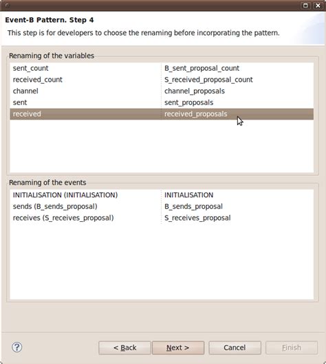 Pattern Event B