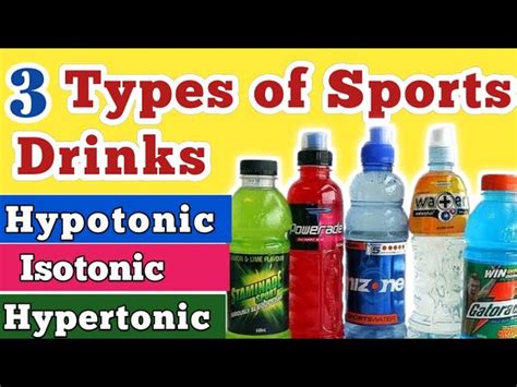Hypertonic Drink
