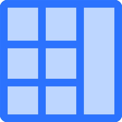 Layout Generic Color Lineal Color Icon