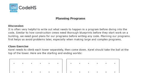 06 Intro Cs Programming With Karel Top Down Design And Decomposition In Karel Planning