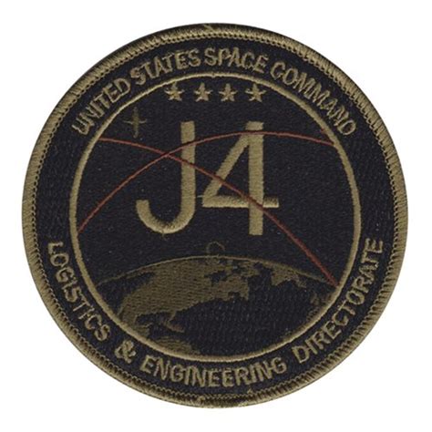 Usspacecom J4 Ocp Patch United States Space Command Patches