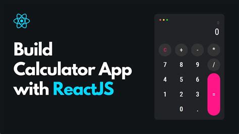 Build Calculator App With Reactjs Asmr Programming Youtube