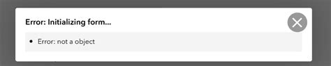 Survey123 Error Initializing Form Error Not A Esri Community