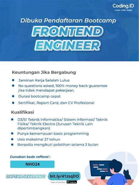 mukhlis abdul rozak on linkedin saat ini coding id sedang membuka