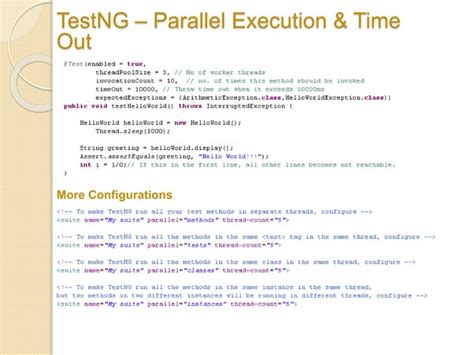 Test Ng Framework Complete Walk Through Pptx Programming Languages Computing