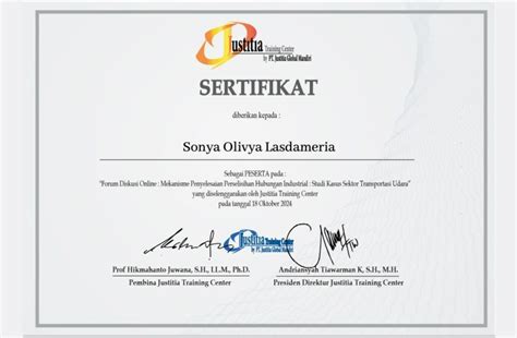 Sonya Olivya Lasdameria On Linkedin Materi Informatif Yang Baik Dibawakan Oleh