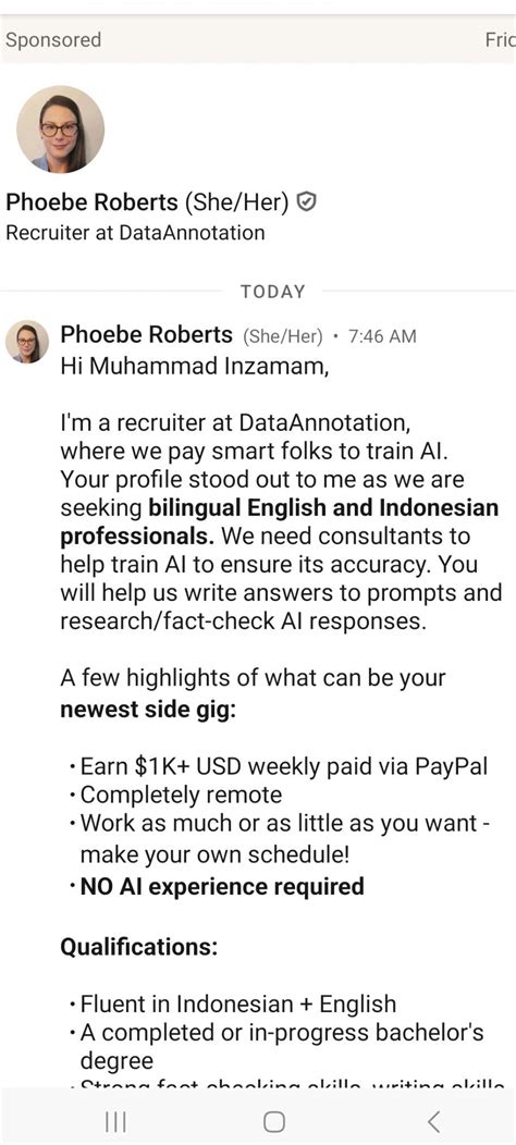 muhammad inzamam khan on linkedin jobseekeralert scamawareness
