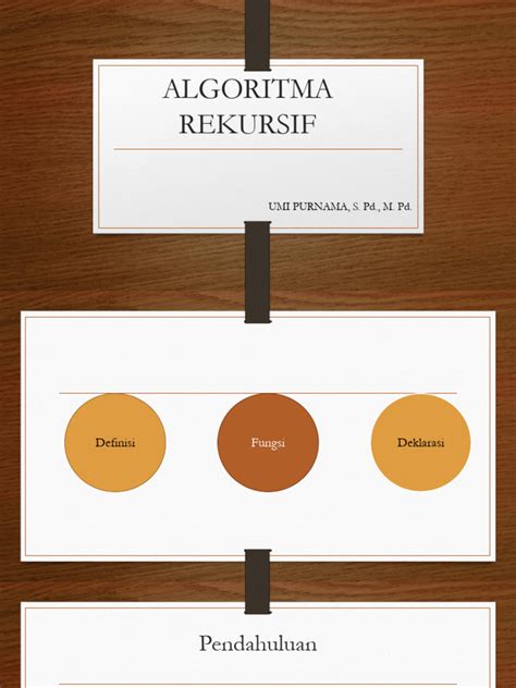 Algoritma Rekursif Pdf