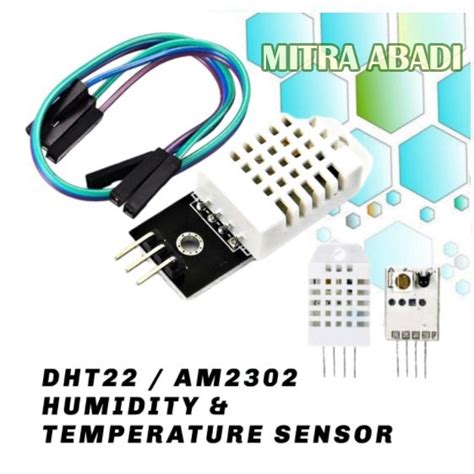 Jual DHT22 AM2302 Humidity Temperature Sensor Suhu For Arduino 3 Kabel Shopee Indonesia