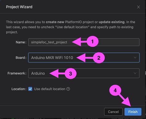 PlatformIO Arduino FOC