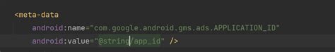 how to use multiple admob unit ids in one android manifest file stack