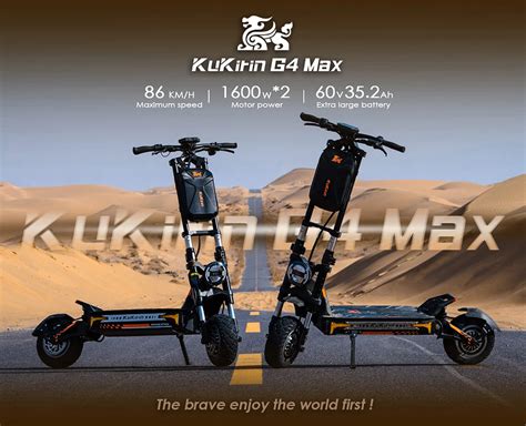 KuKirin Introduces The G4 Max Off Road Electric Scooter Now You Can Get It In A Flash Sale