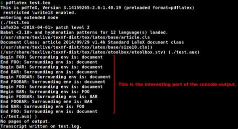 Macros Latex 2e Environment That Knows The Name Of Surrounding