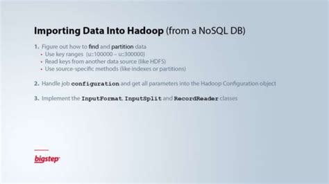 Building A Hadoop Connector PPT