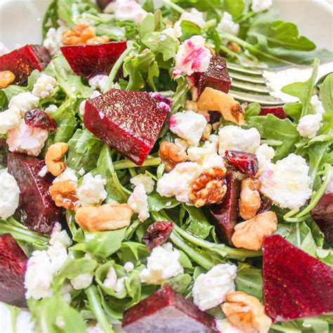 Arugula Salad With Beets And Goat Cheese Savas Kitchen