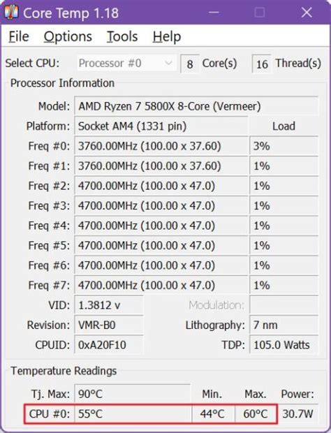How To Check Cpu Temperature In Windows Core Temp Hwmonitor Hwinfo