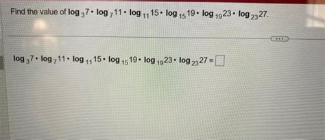 Solved Find The Value Of Chegg Com