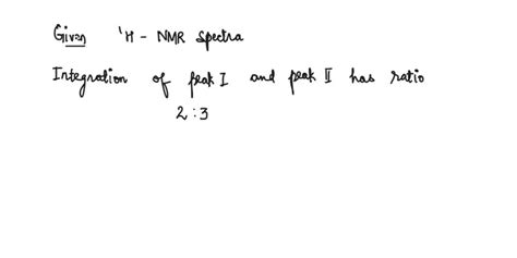 SOLVED If The Molecule Giving The 1H NMR Spectrum Shown Below Has A