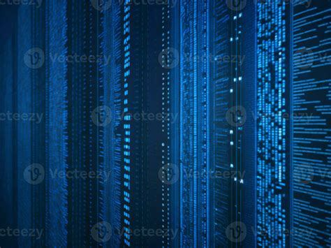 Ai Generated Digital Cyberspace With Particles And Digital Data Network Connections High Speed