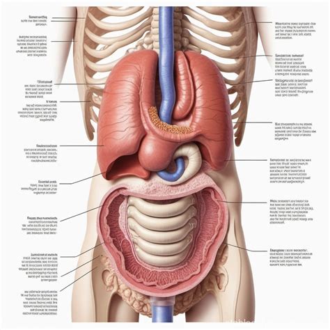 Illustration Of Digestive System Stable Diffusion Online