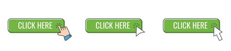 Click Cursor Icon With Click Here Button Vector Set Action Button With Mouse Click 25881109