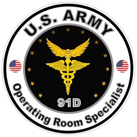 Dopasticker Us Army Operating Room Specialist Sticker Military Soldier