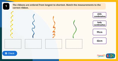 Year 3 Compare Lengths Lesson Classroom Secrets Classroom Secrets