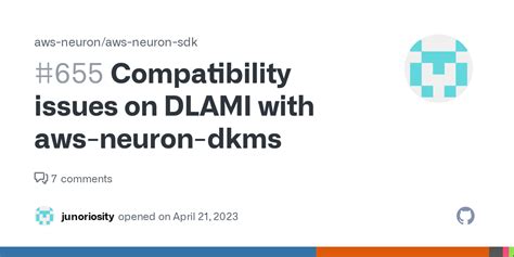 Compatibility Issues On DLAMI With Aws Neuron Dkms Issue Aws Neuron Aws Neuron Sdk GitHub