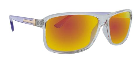 Nightshade Clear Flash Mirror Club Glasses — Sunglass Guarantee