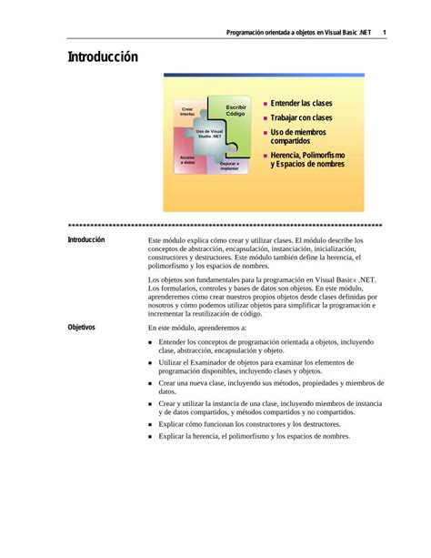 Pdf Programación Orientada A Objetos En Visual Basicdocshare01 Docshare Tips Files 5529