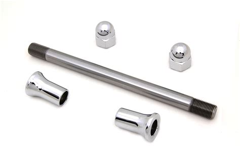 Chrome Front Axle Kit
