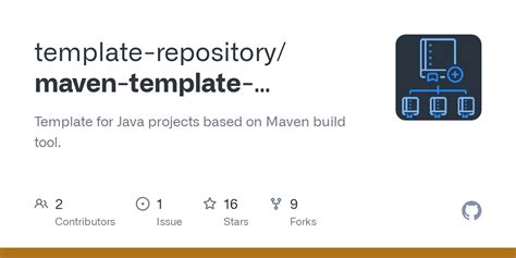 Github Template Repositorymaven Template Repository Template For Java Projects Based On
