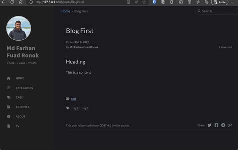 Build And Host Portfolio Site With Jekyll Chirpy Part 2 Setup