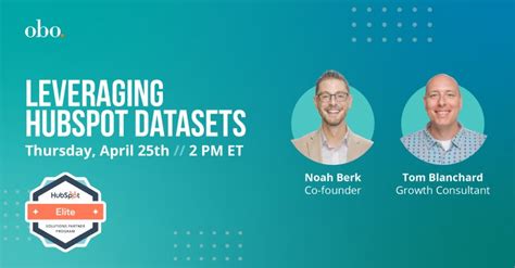 Obo On Linkedin Hubspot Businessintelligence Webinar Revops