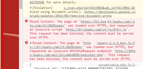 网页中请求接口被blocked问题一句解决 web access blocked csdn博客