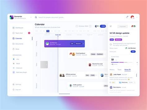 Calendar Ui Ux Design By Alexey Savitskiy On Dribbble