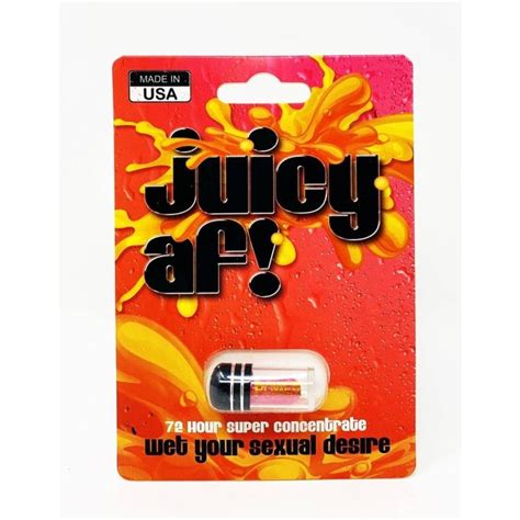 Juicy Af Female Sensual Enhancement Pink Pill 3500mg