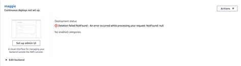 Unknown Backends Appearing Issue Aws Amplify Amplify Hosting GitHub