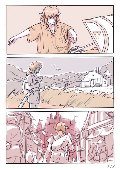 Botw Memory 19 Part 6 Its A Me Ah Zelda Funny Zelda Art Legend Of Zelda