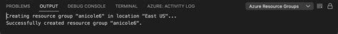 The Timestamp Still Shows In The Output After Unchecking Azure Resource Groups Enable Output