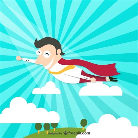 슈퍼 히어로 만화 캐릭터 무료 벡터