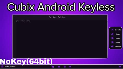 Client Cubix Android Executor Không Key Mượt Mà Youtube