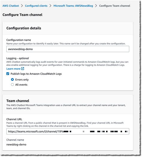 Aws Chatbot Now Integrates With Microsoft Teams Aws News Blog