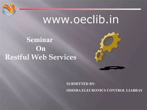Restful Web Services Ppt Pptx