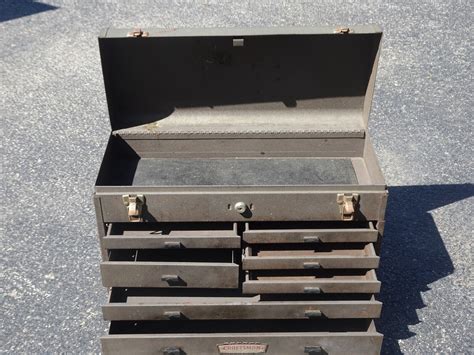Vtg Craftsman 7 Drawer Machinist Tool Box No Keys Ebay