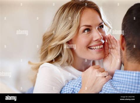 Woman Whispering In Secret Hi Res Stock Photography And Images Alamy