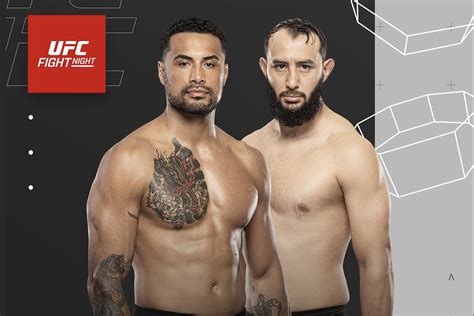 Carlos Ulberg And Dominick Reyes Scheduled For Ufc Perth Main Event
