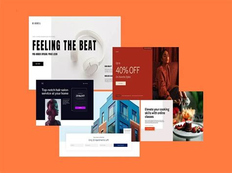 unique wordpress landing page elementor landing page elementor web