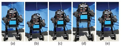 Micromachines Free Full Text Modeling And Control Of A Wheeled Biped Robot