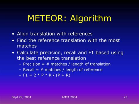 Ppt The Significance Of Precision And Recall In Automatic Metrics For